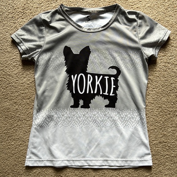 prosphere | Tops | Yorkie Athletic Shirt | Poshmark